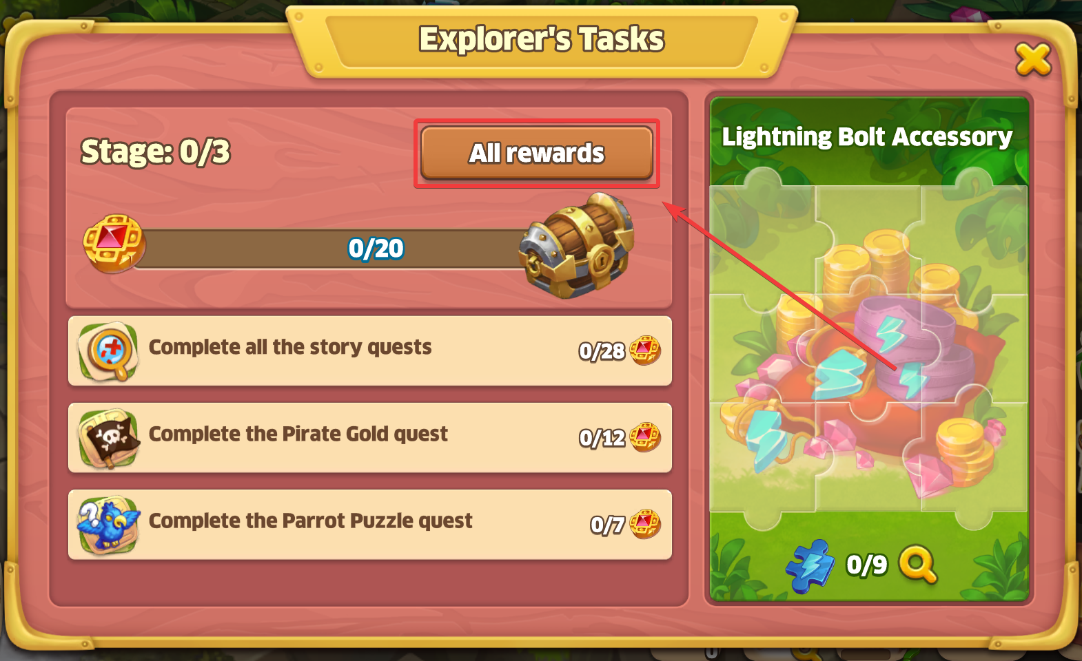 Explorer's Tasks – Island Hoppers